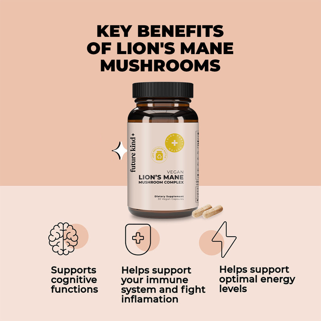 Vegan Lion's Mane Mushroom Complex Supplement – Future Kind